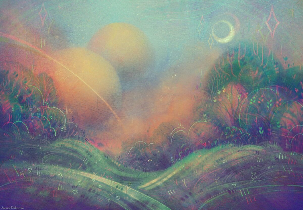 Fae Landscape – Samrae Duke Illustration